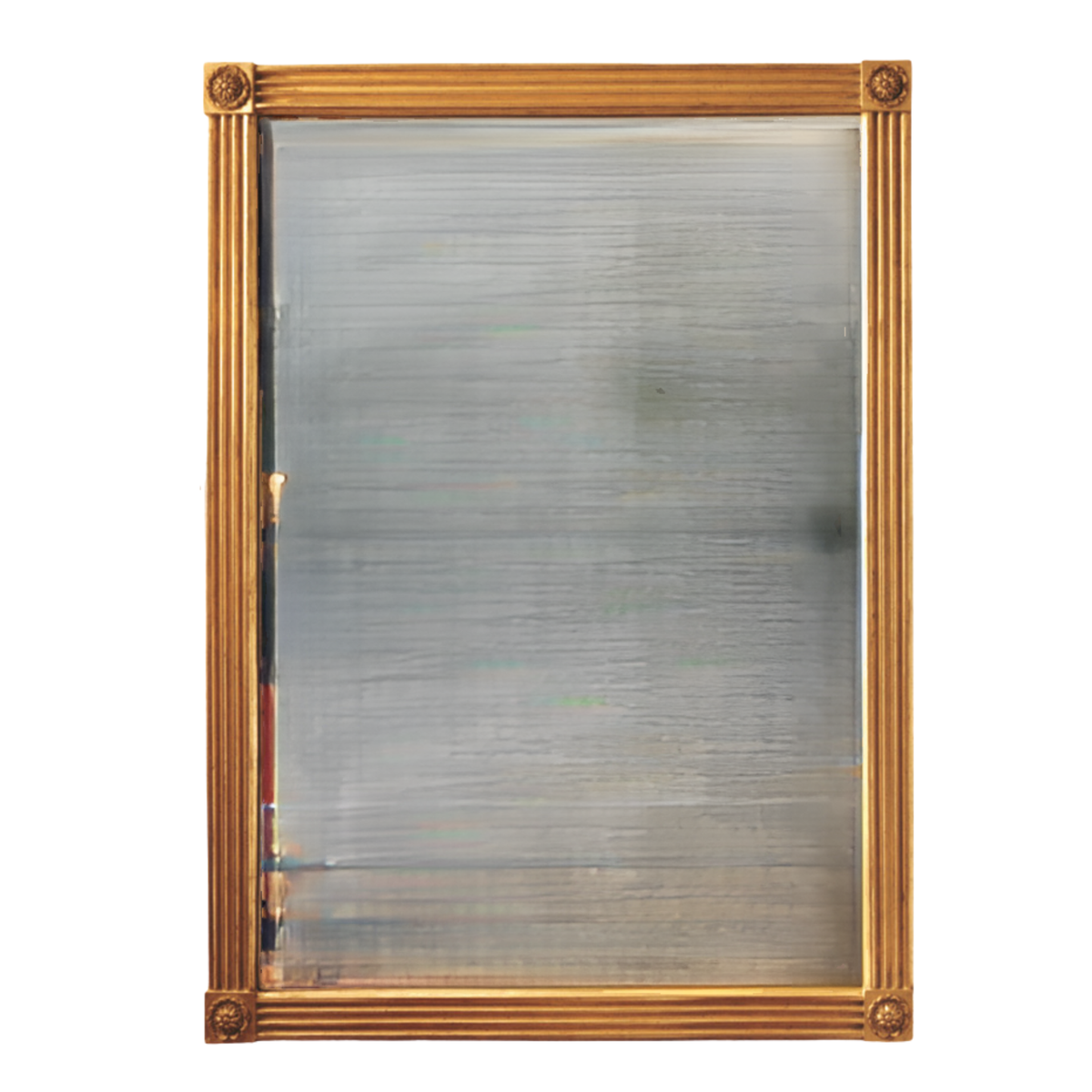 Fluted Rosettes Mirror – Mintwood Home